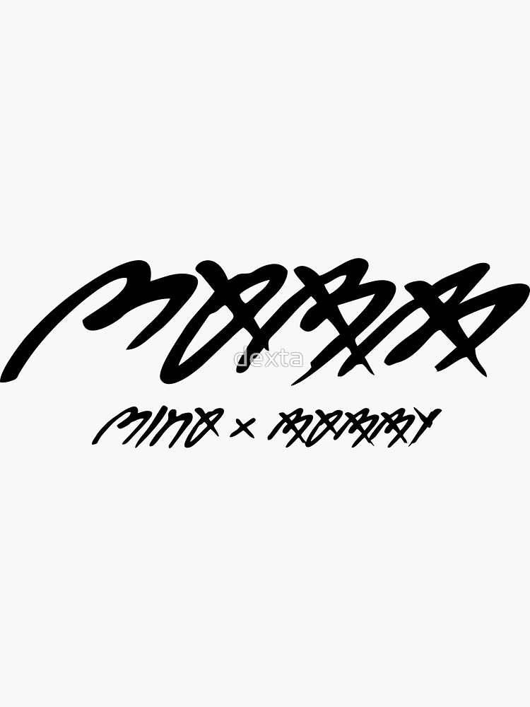 "mobb" Sticker by dexta | Redbubble