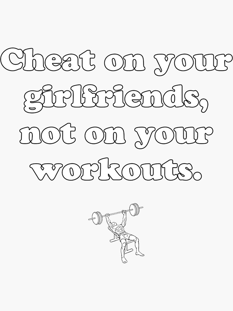 "No Cheating " Sticker for Sale by RookieTrendz | Redbubble