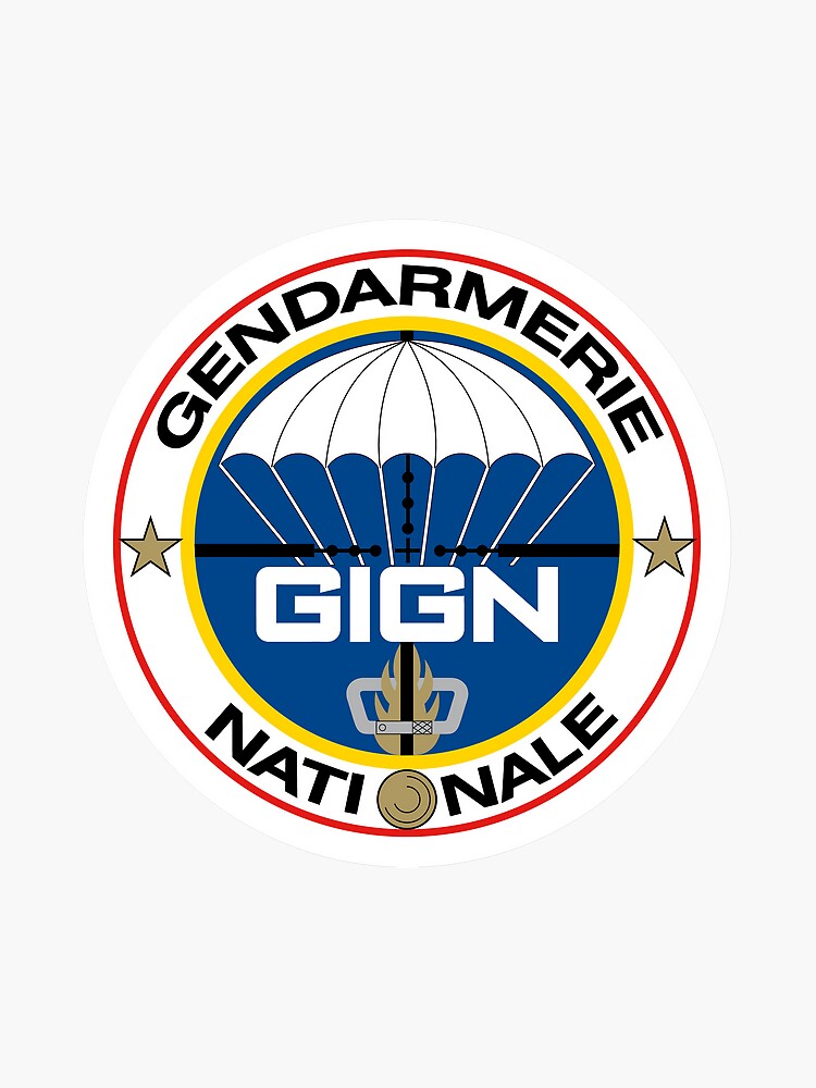 "GIGN logo" Sticker by TheMilitaria | Redbubble