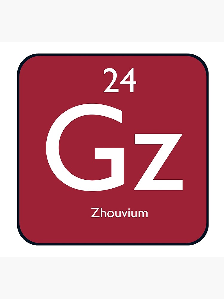 "Guanyu Zhou F 1 Logo" Poster for Sale by JordanNeal | Redbubble