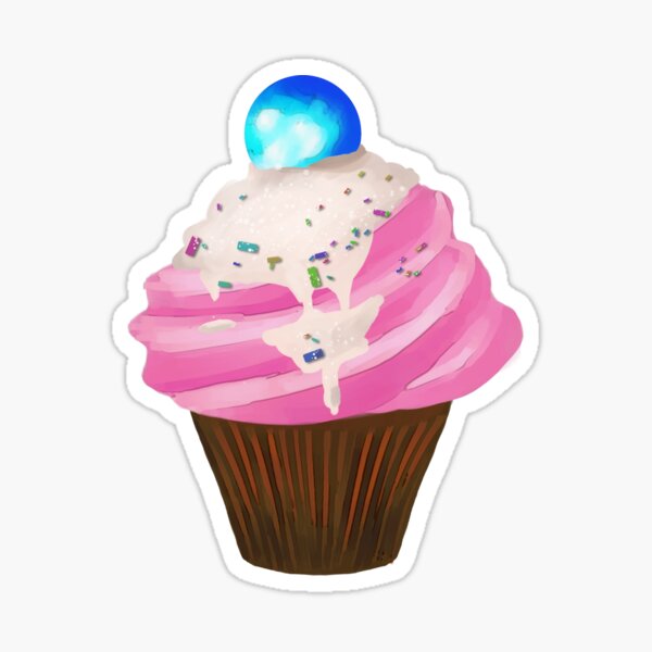 "Arcane Cupcake" Sticker by krharb0433 | Redbubble