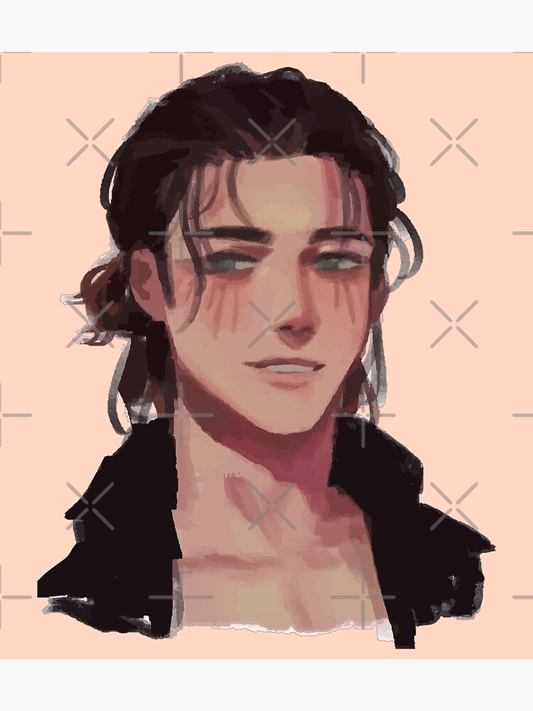 "Eren Yeager Is Smiling Attack On Titan Anime" Poster by Real1One ...