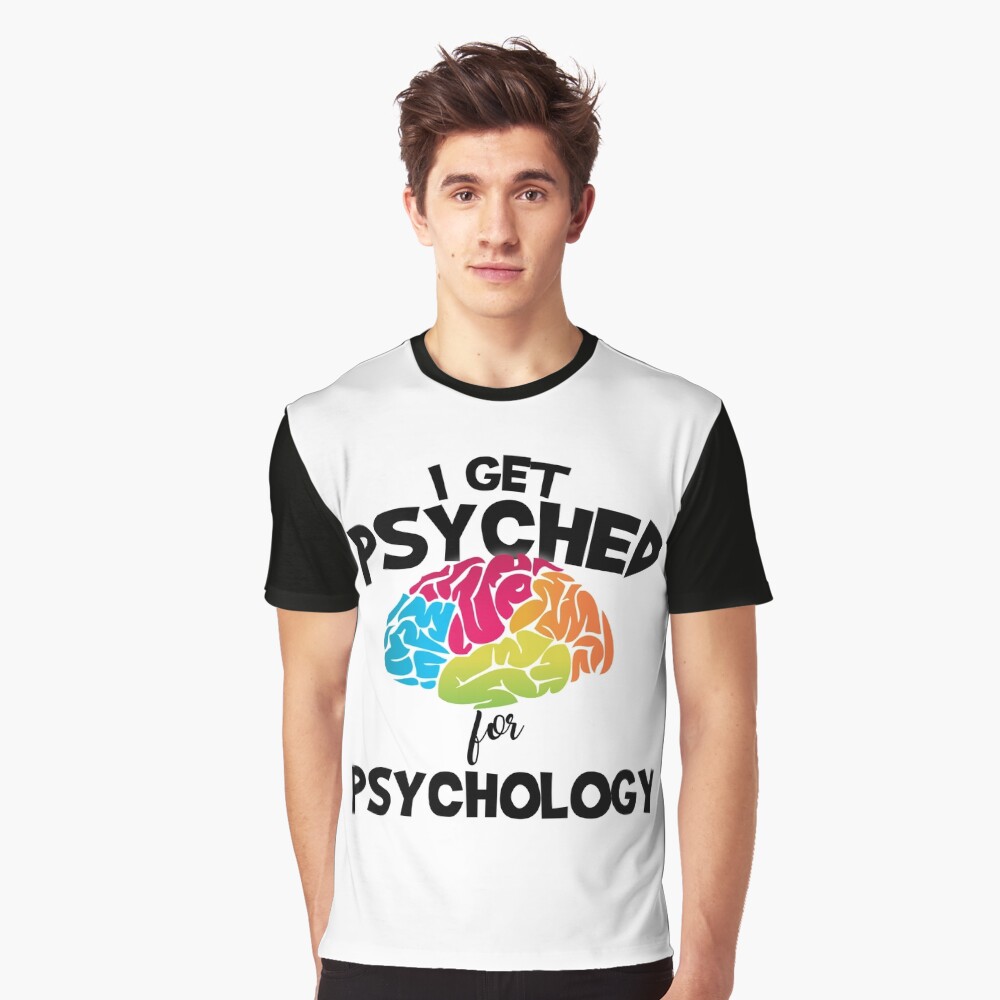 "I Get Psyched For Psychology" Poster for Sale by CreativeStrike ...