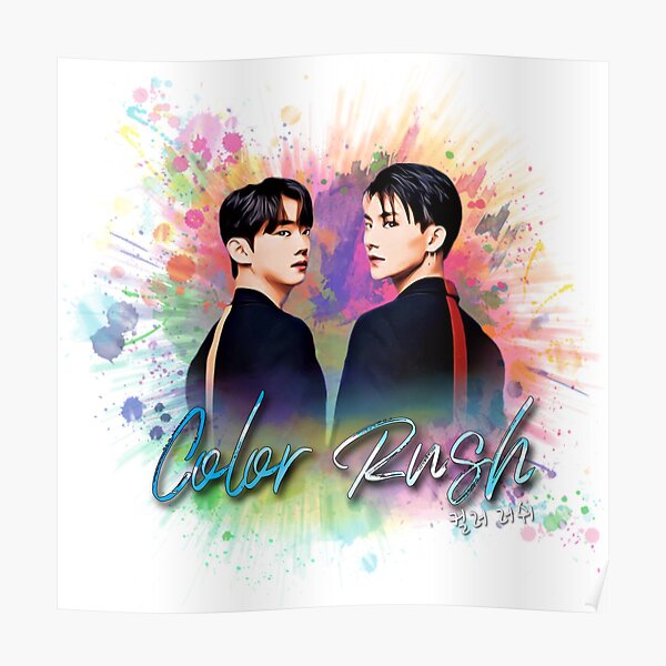 "Color Rush Splash Fanart" Poster for Sale by KittenNoona | Redbubble