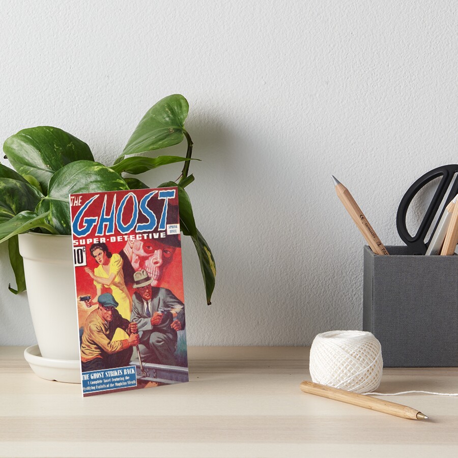 "The Ghost Super-Detective Vintage Horror Pulp Comic Magazine Cover Art ...