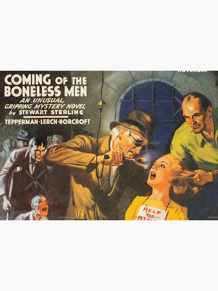 "Strange Detective Mysteries Blinding Torture Vintage Mystery Crime ...