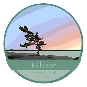"Killbear Provincial Park" Sticker for Sale by earthythings | Redbubble