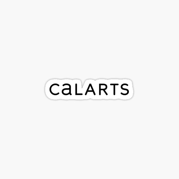 "CALARTS" Sticker by Mehrens | Redbubble