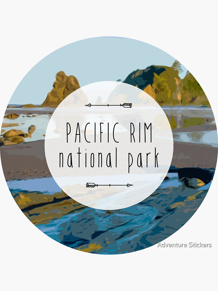 "Pacific Rim National Park" Sticker by tysonK | Redbubble