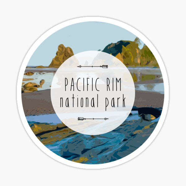 "Pacific Rim National Park" Sticker by tysonK | Redbubble