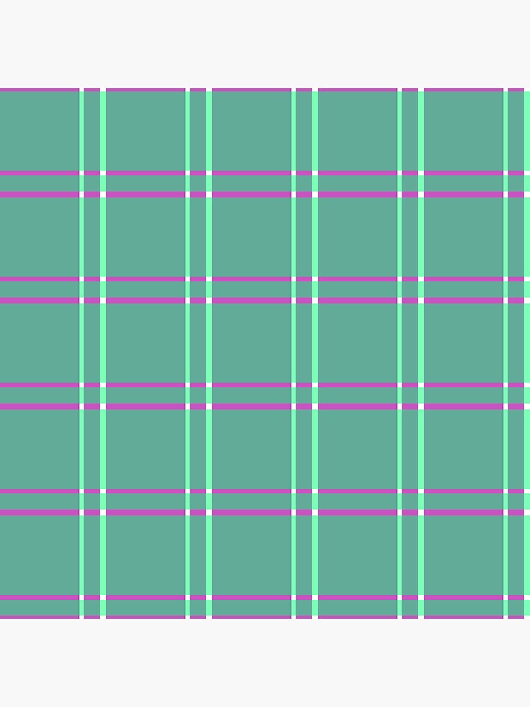 "Pastel pale mint,purple and white gingham checked checkered pattern ...