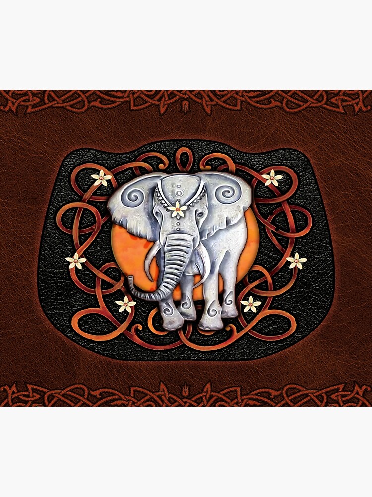 "Elephant Draw Celtic art" Poster for Sale by chanchan79 | Redbubble