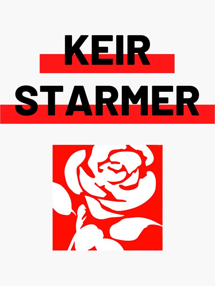 "Keir Starmer - Labour art" Sticker for Sale by keittesantucci | Redbubble