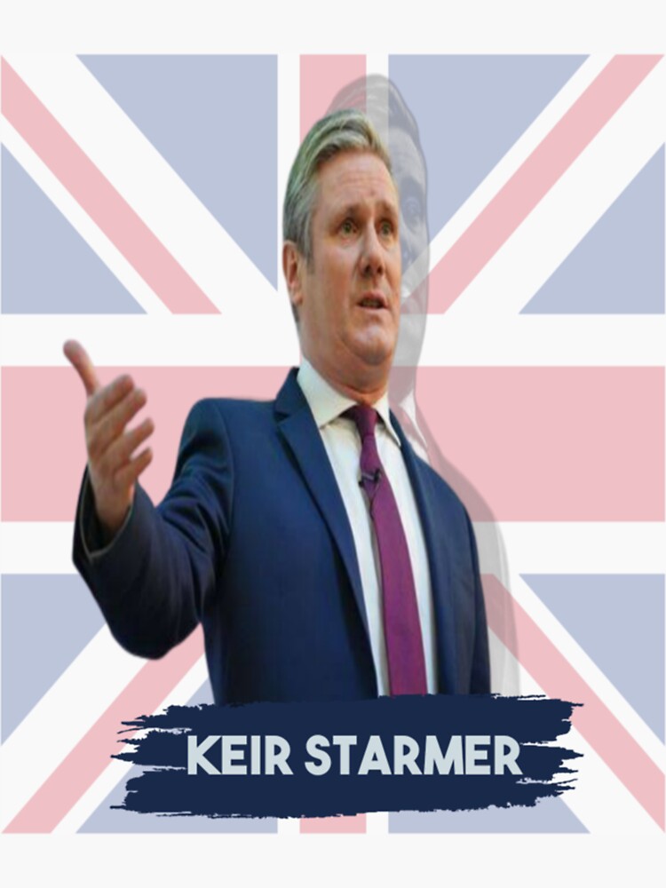 "Keir Starmer - Labour art" Sticker for Sale by keittesantucci | Redbubble