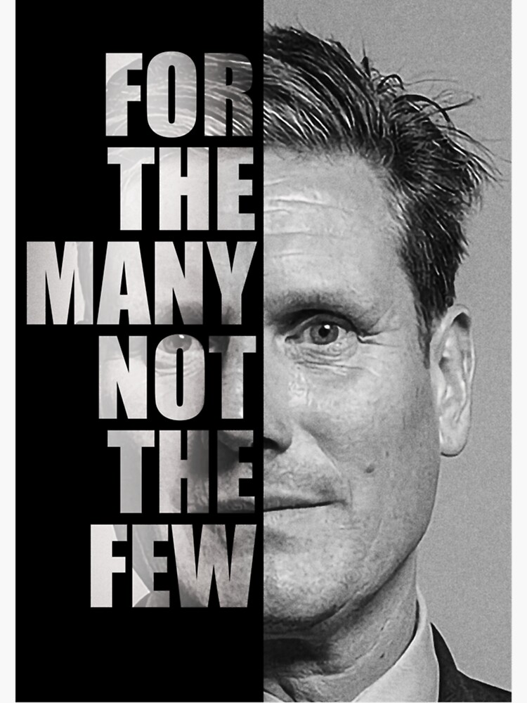 "Keir Starmer - Labour art" Sticker by keittesantucci | Redbubble