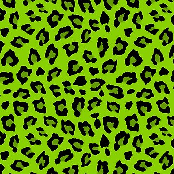"Green Leopard Print" Poster for Sale by Gsallicat | Redbubble