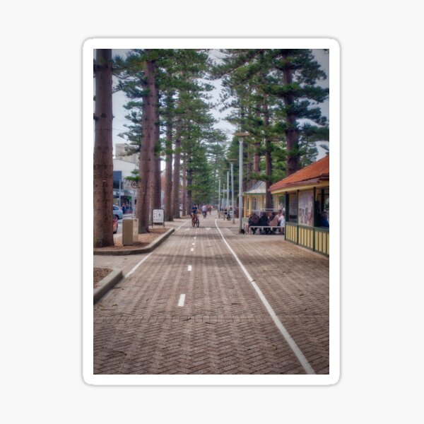 "Manly Beachside Walkway" Sticker for Sale by urbanfragments | Redbubble