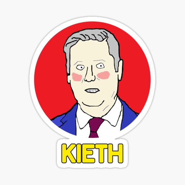 "Keir Starmer - Labour art" Sticker for Sale by keittesantucci | Redbubble