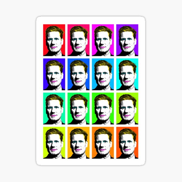 "Keir Starmer - Labour art" Sticker by keittesantucci | Redbubble