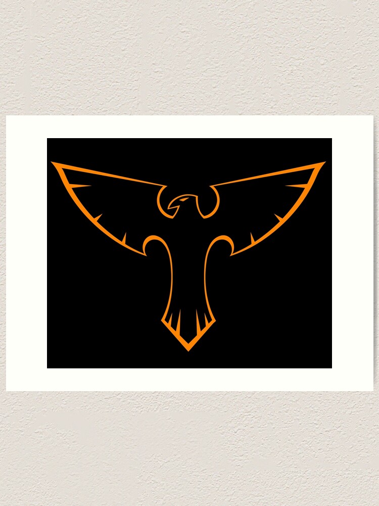 "Nightlark & Raven logo" Art Print for Sale by blinky500 | Redbubble