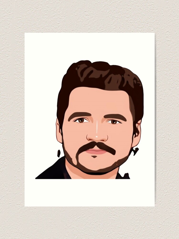 "Pedro Pascal Pretty Face " Art Print for Sale by CabezaDePescao ...