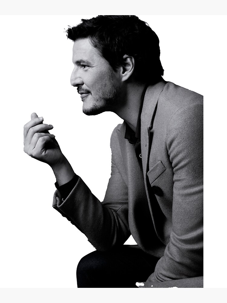 "pedro Pascal Side View Pose" Art Print for Sale by CabezaDePescao ...