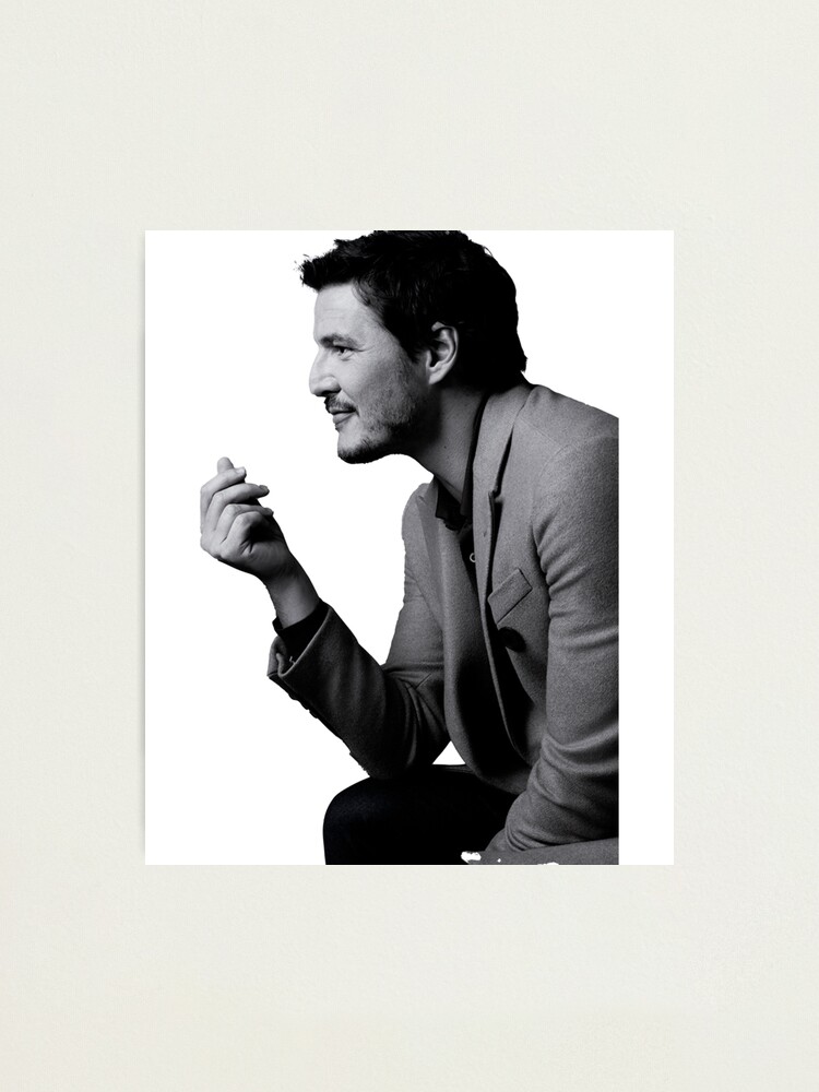 "pedro Pascal Side View Pose" Photographic Print by CabezaDePescao ...