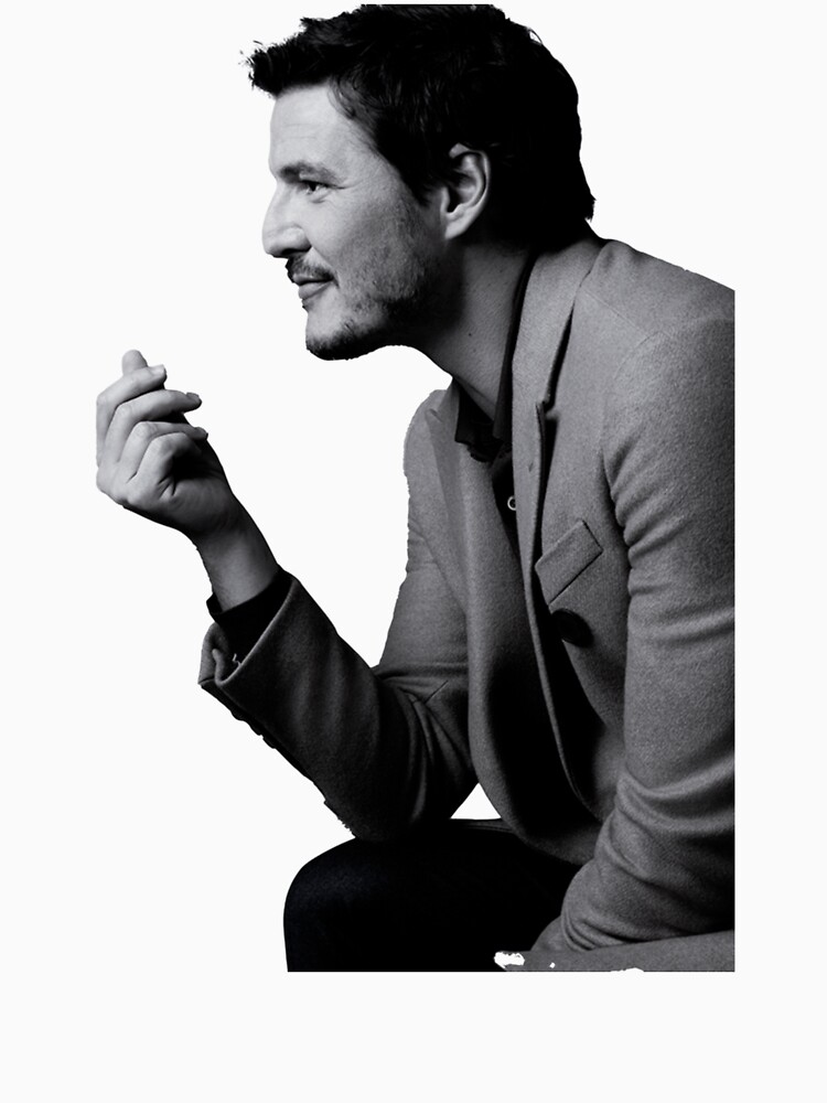 "pedro Pascal Side View Pose" T-shirt for Sale by CabezaDePescao ...