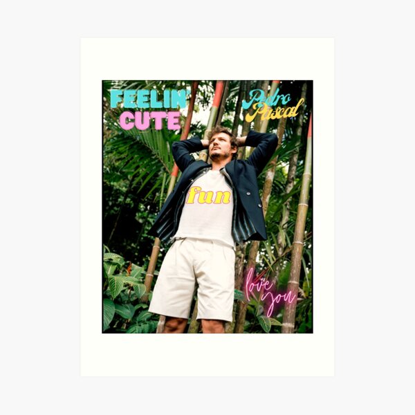 "Pedro Pascal Pinup Postcard Vacation Art " Art Print for Sale by ...