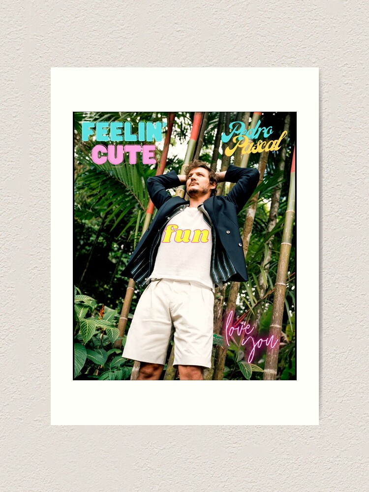 "Pedro Pascal Pinup Postcard Vacation Art " Art Print for Sale by ...