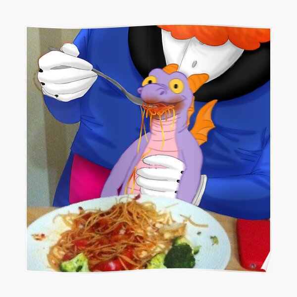 "A dragon and his Spagooter" Poster by Lovely-Wayniac | Redbubble