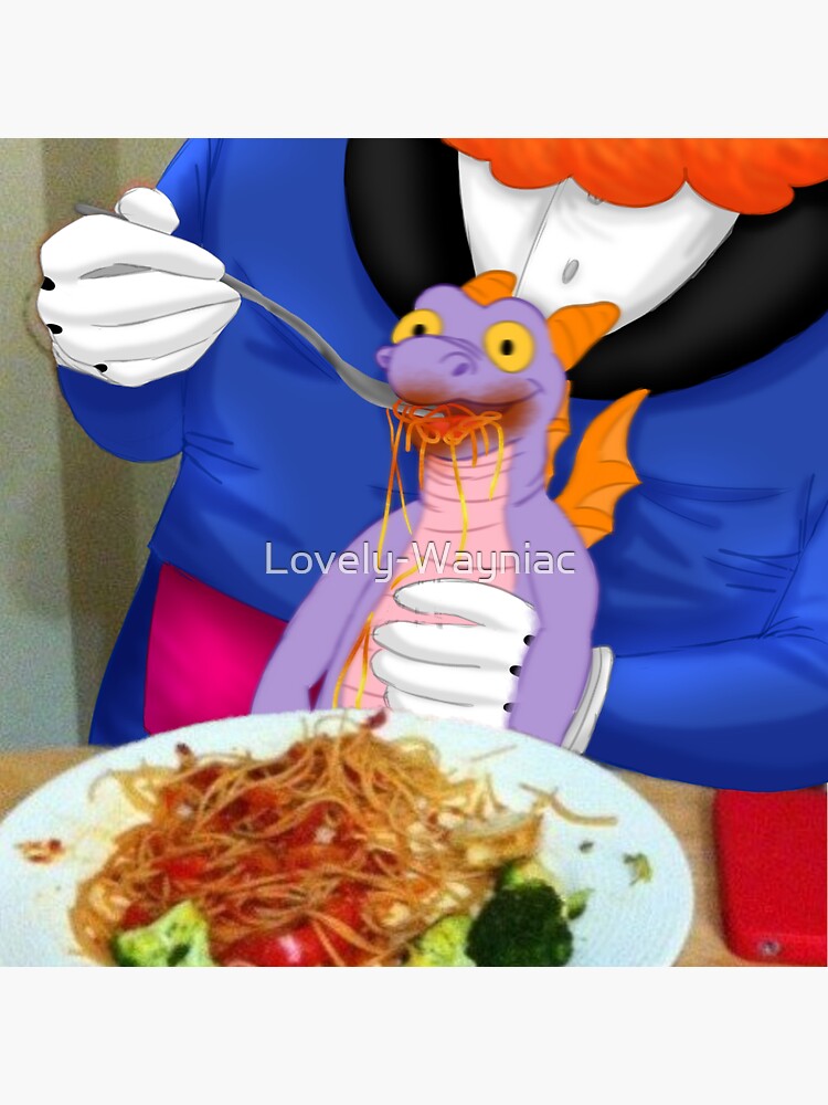 "A dragon and his Spagooter" Sticker for Sale by Lovely-Wayniac | Redbubble