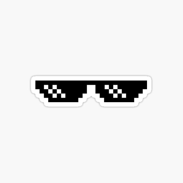 "Life Cool Glasses" Sticker for Sale by abrayo | Redbubble
