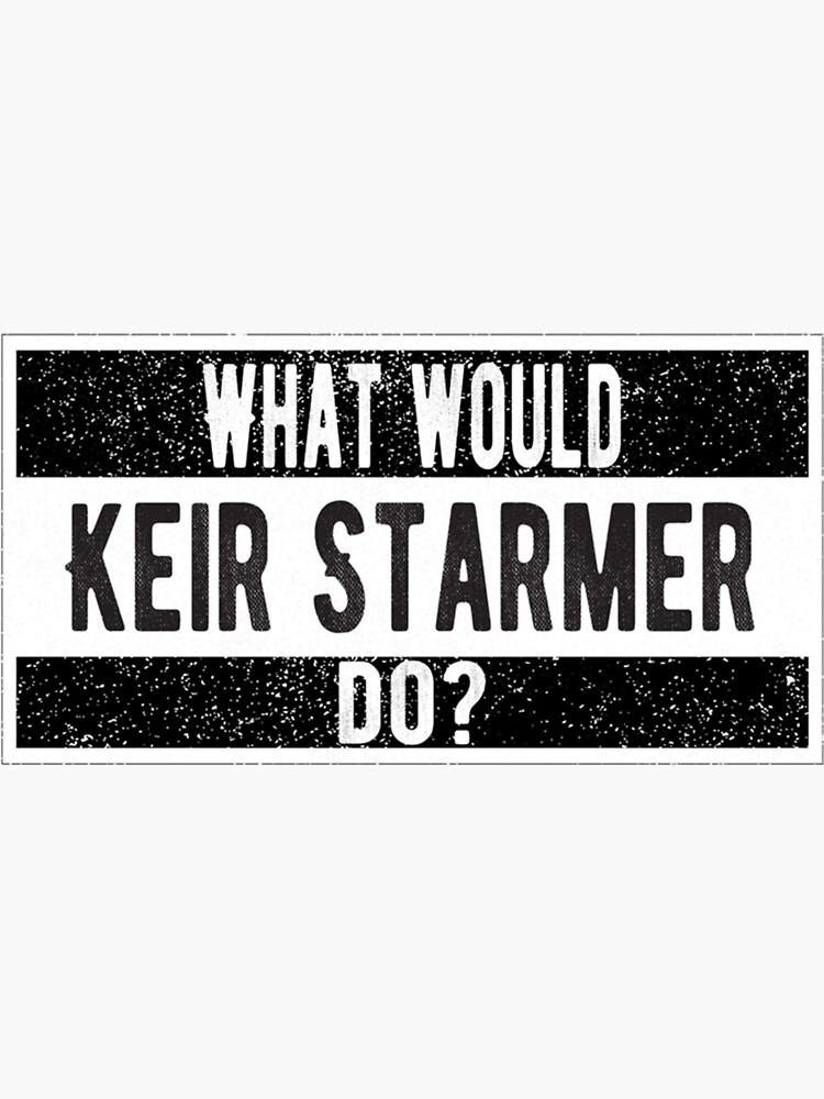 "Keir Starmer - Labour art" Sticker by keittesantucci | Redbubble