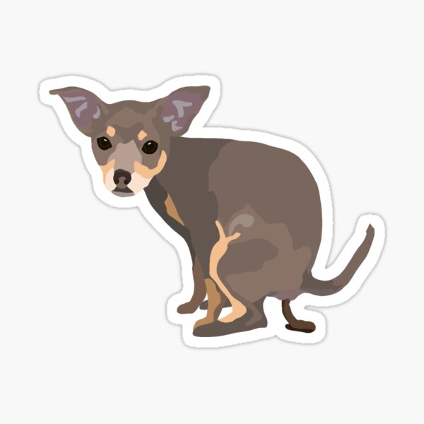 "Poopy Daph" Sticker by Carrie-kinard | Redbubble
