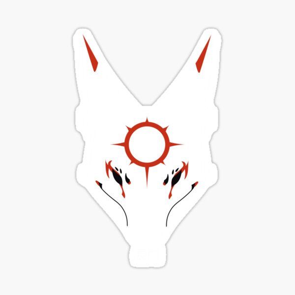 "Nagato Fox Azur Lane Classic ." Sticker by HarmonyBobby | Redbubble