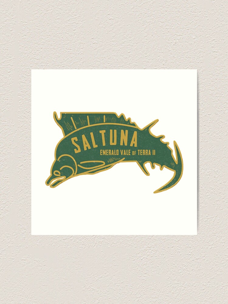 "Saltuna Cannery Logo The Outer Worlds Logo " Art Print by RileyRoxon ...