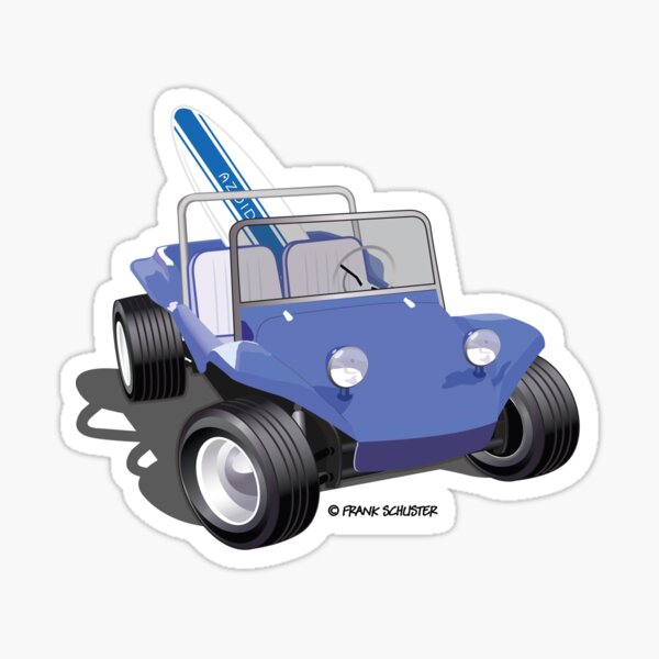 Dune Buggy Stickers | Redbubble