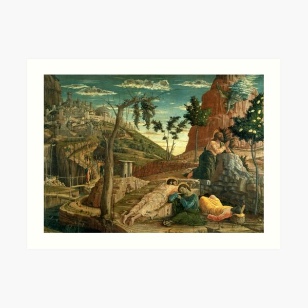 "Agony in the Garden, Andrea Mantegna" Art Print for Sale by masyukun ...