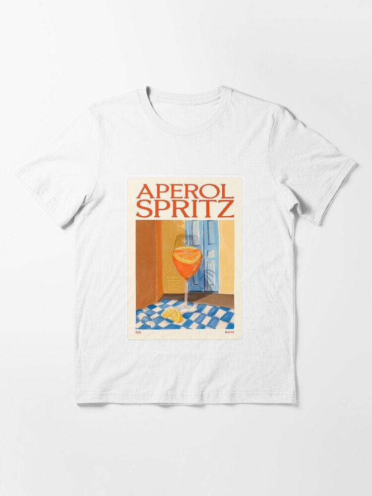 "Aperol spritz " T-shirt for Sale by geegorymurr | Redbubble | aperol t ...