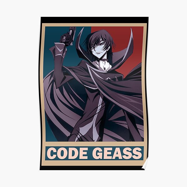"Lelouch Lamperouge Code Geass Kodo Giasu Vintage Vector Anime Design ...