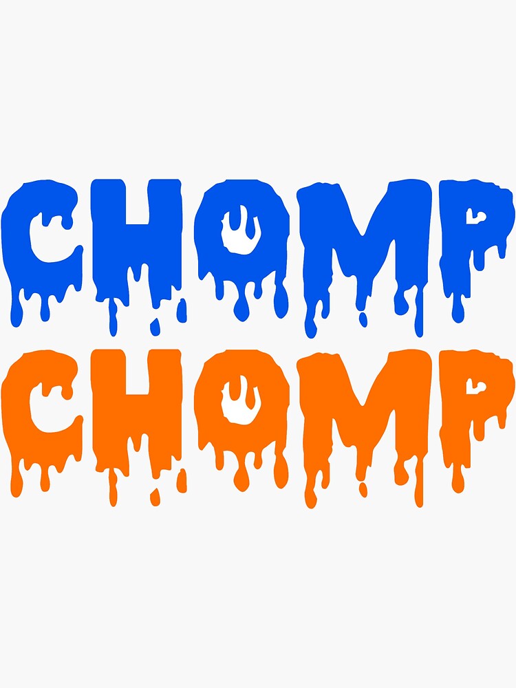 "Chomp Chomp Graphic" Sticker for Sale by LT-Designs | Redbubble