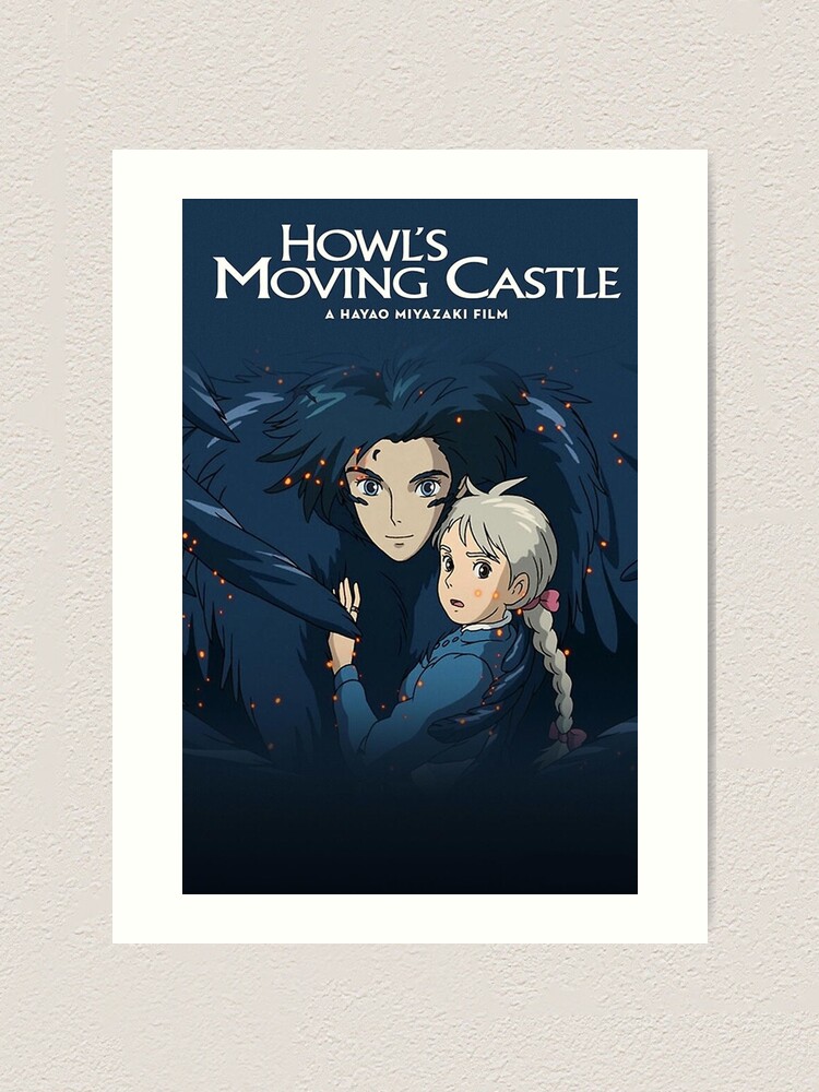 "Howl's Moving Castle Poster" Art Print for Sale by kakashiwood | Redbubble