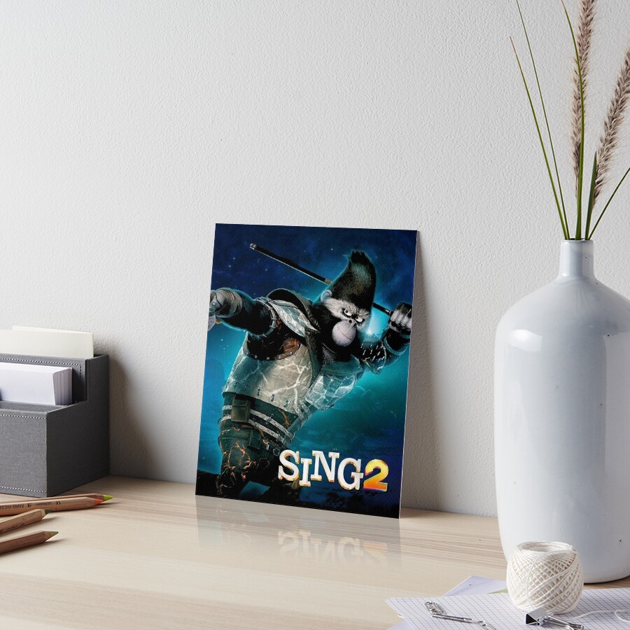 "Johnny Sing 2 Poster" Art Board Print for Sale by waddleboyd | Redbubble