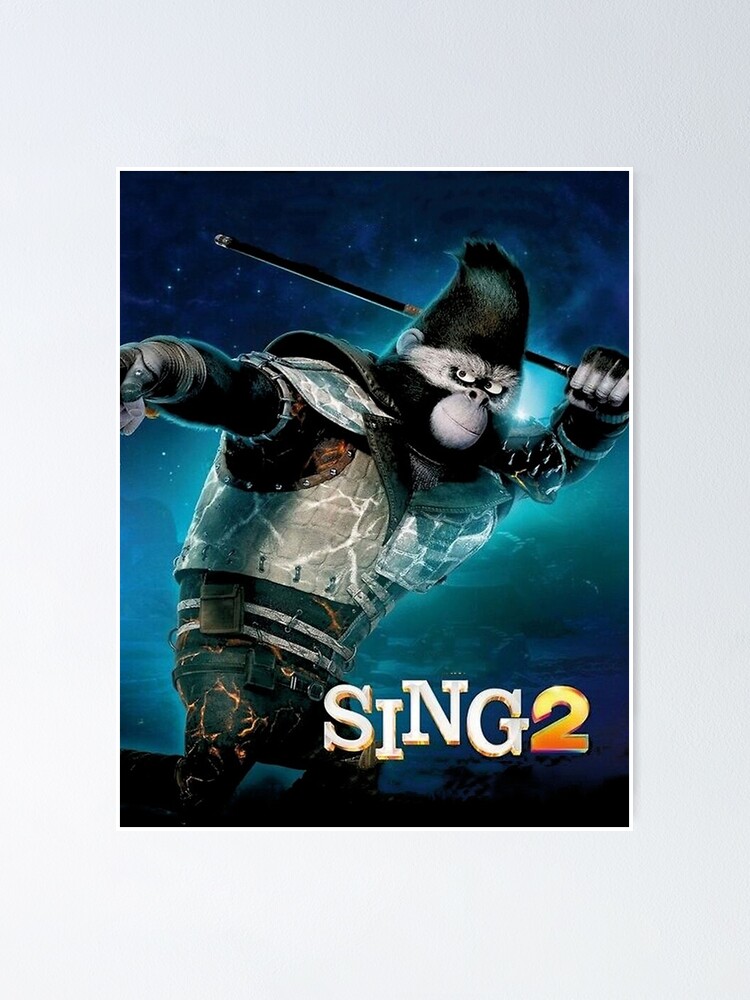 "Johnny Sing 2 Poster" Poster by waddleboyd | Redbubble