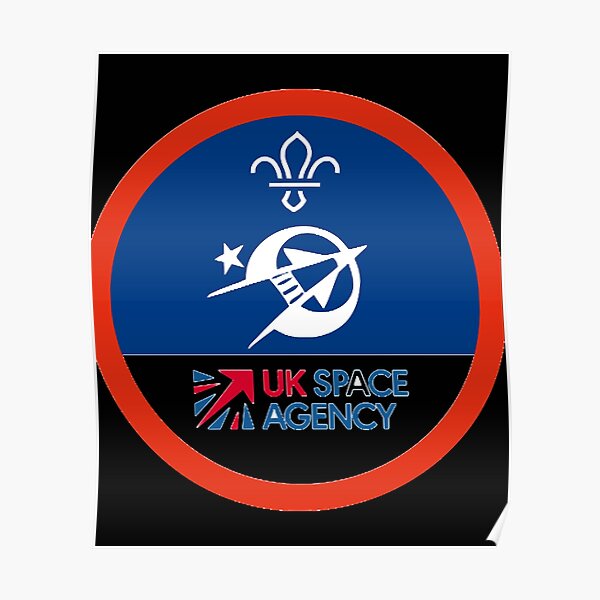 "UK Space Agency " Poster for Sale by yosephqlneubig | Redbubble