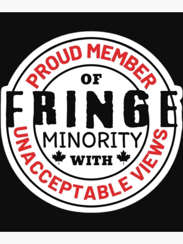 Lámina fotográfica «miembro orgulloso de una pequeña minoría marginal ...