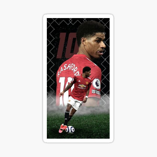 "Marcus Rashford Art" Sticker by mlydrstart | Redbubble