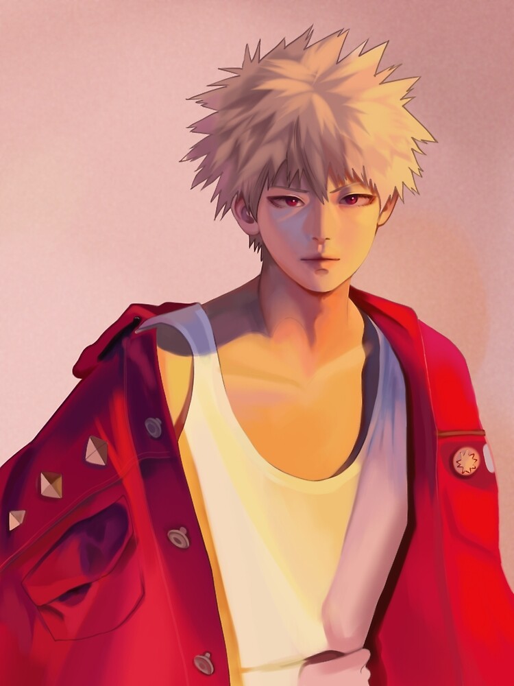 "My Hero Academia MHA Anime Bakugou Katsuki Art Print" Poster for Sale ...