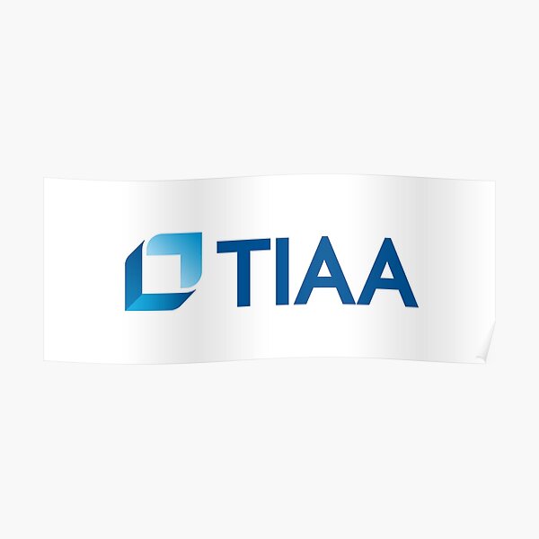 "TIAA logo" Poster for Sale by DagnoloCarlo | Redbubble